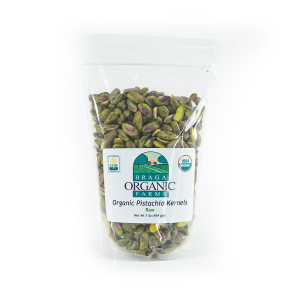 Organic Pistachios > Kernels - Braga Organic Farms